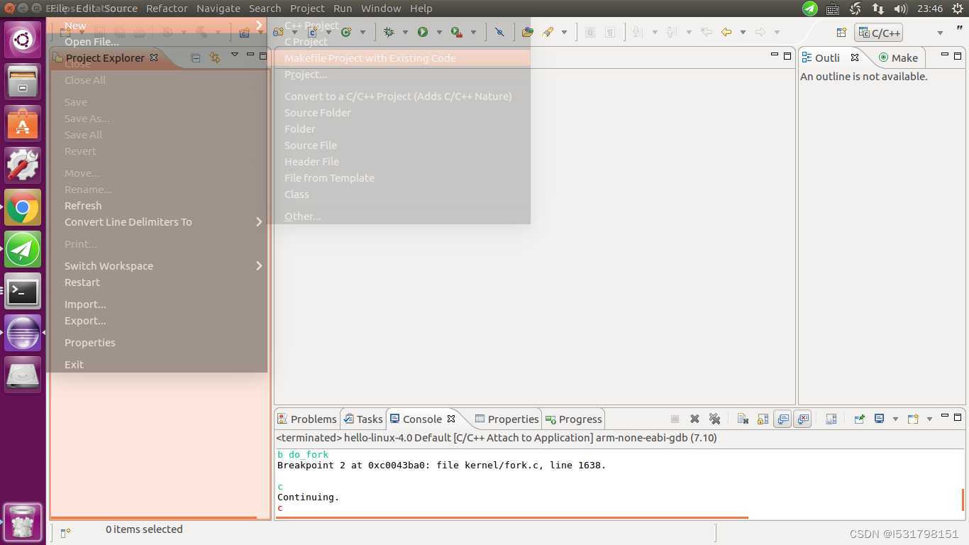 手把手教你使用eclipse+qemu+gdb来单步调试ARM内核【学习笔记】_用eclipse调试内核-CSDN博客