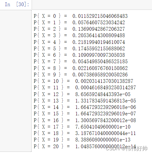 LDU组队学习task01-通过二项分布简单了解python的简易性_按规定,某种电子元件使用寿命超过1088 小时为一级品。已知某一大批产品的一级品率-CSDN博客