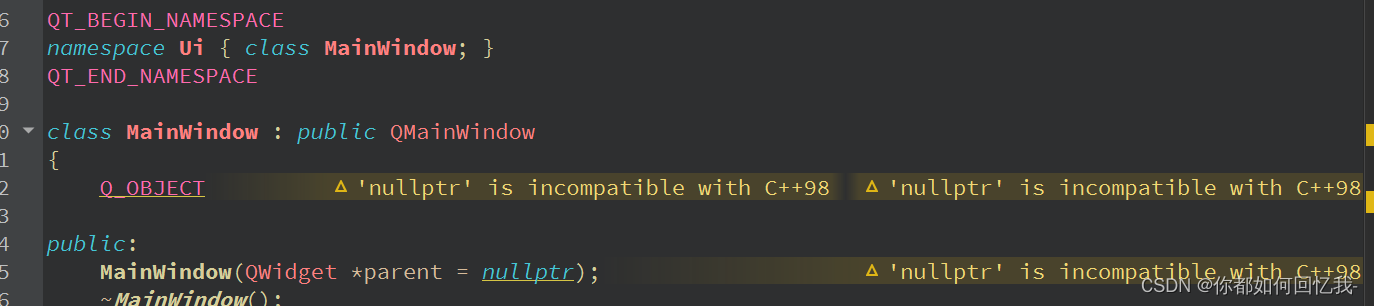 解决QT莫名的Semantic Issue＜ClangCodeModel＞-CSDN博客