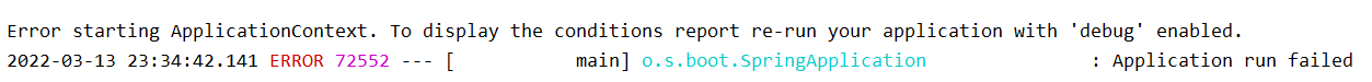 Springboot整合swagger2时启动报错Error starting ApplicationContext. To display the conditions report re ...