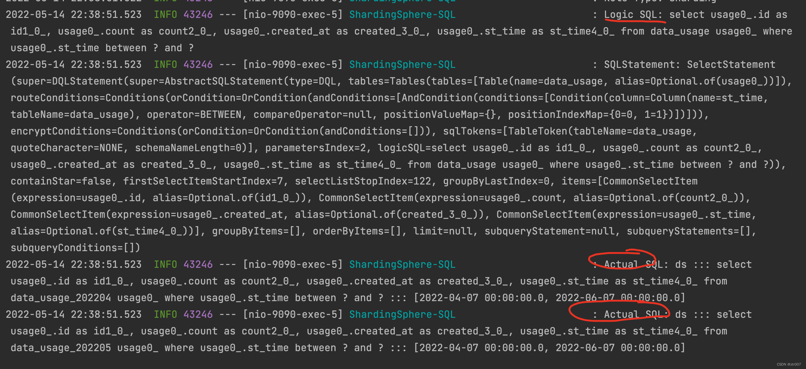 ShardingJDBC实战(一)：按年月分表_shardingjdbc按月份分表-CSDN博客