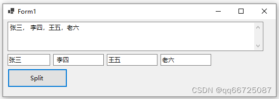字符串拆分函数Split函数VBS VBA VB6 VB.NET实例示例详细语法讲解，如何使用Split分隔字符串_vb split-CSDN博客