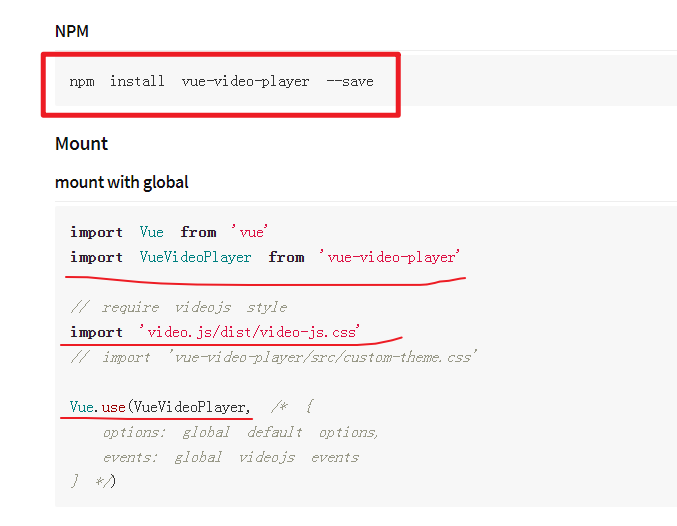 vue视频播放插件vue-video-player的具体使用方法_vue-video-player官网-CSDN博客