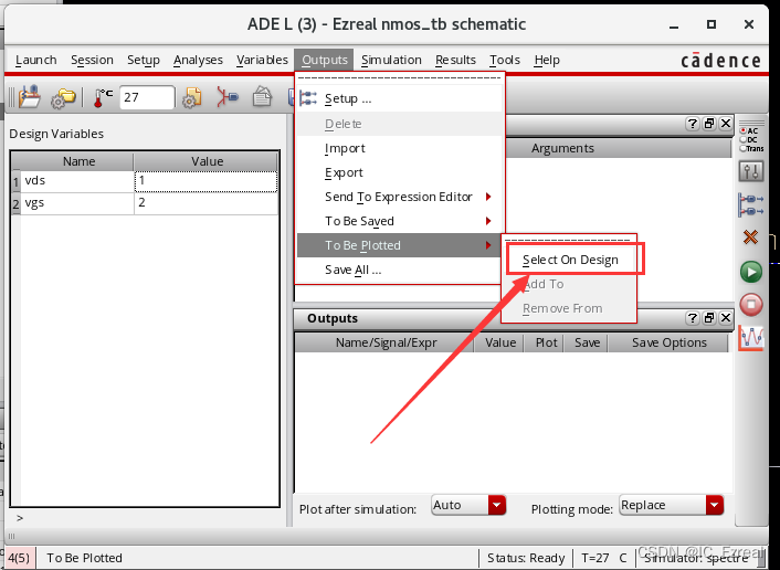 【Cadence Virtuoso】IC学习笔记1：基本操作（以NMOS特性曲线仿真为例）_virtuoso仿真-CSDN博客