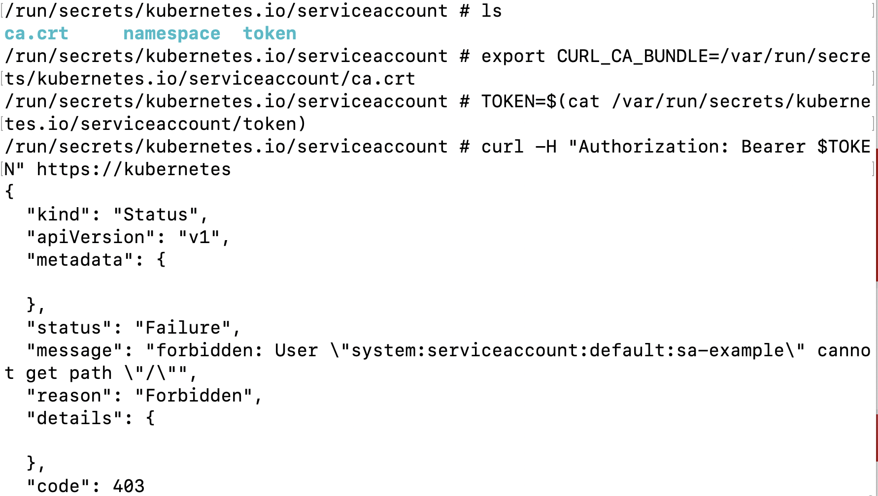 K8s ServiceAccount与RBAC_sa-example-secret.yaml在哪个路径-CSDN博客