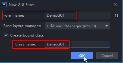 使用GUI Form快速创建简单界面-CSDN博客