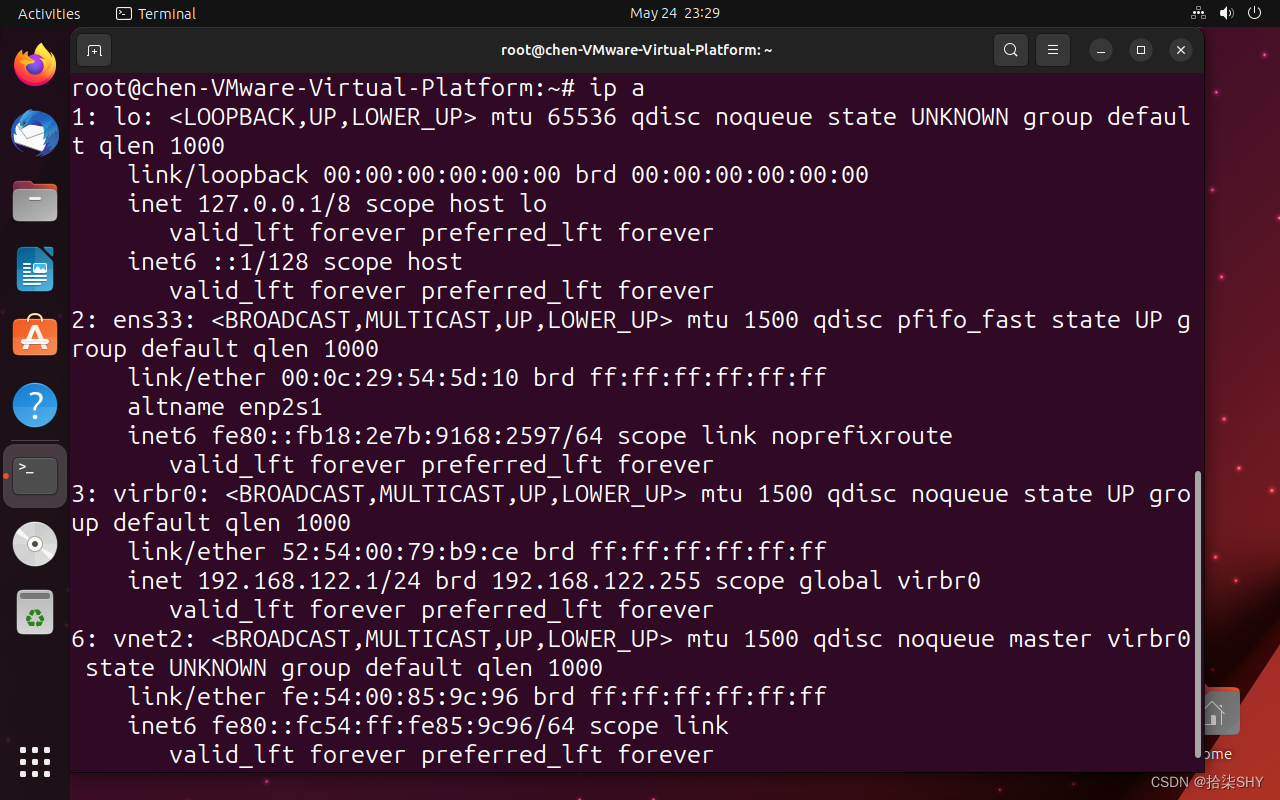 Ubuntu23.04-配置静态IP地址TCP/IP参数_ubuntu23.04配置网络-CSDN博客