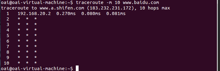 Linux命令：traceroute命令（路由跟踪）_traceroute -t-CSDN博客