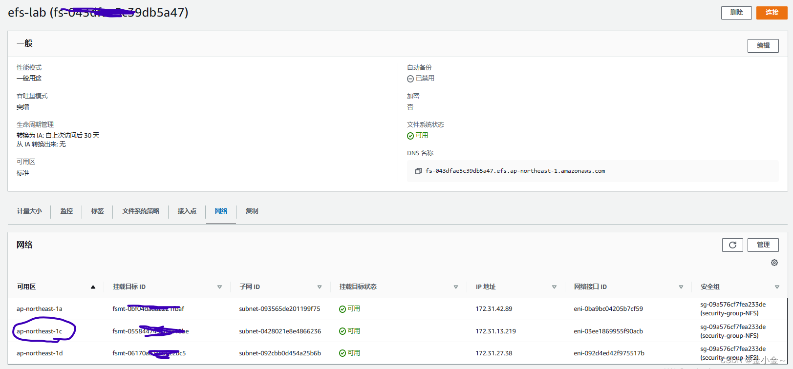 【AWS入门】AWS EFS挂载到EC2实例-CSDN博客
