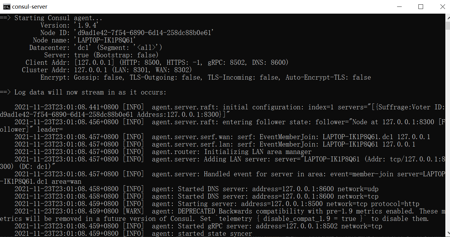 Use BAT script under Windows to start the consul service - Programmer ...