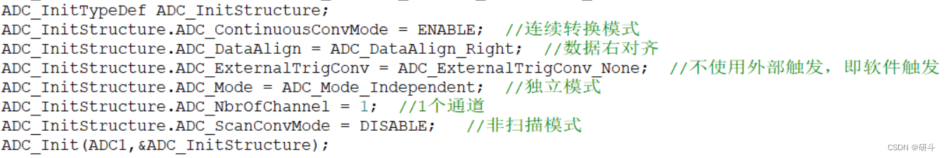Stm32 Adc转换 Stm32f4 Ad转化程序 Csdn博客