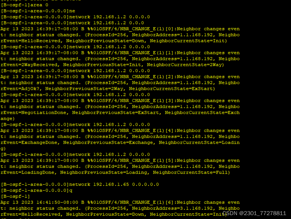 OSPF实验_rt1、rt2、rt3之间使用多区域ospf连通,rt1和rt2之间为区域0,rt2和rt3之间为区-CSDN博客