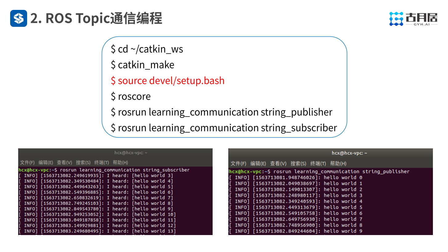 【ROS理论与实践】第3讲：ROS通信编程_ros 通讯实战-CSDN博客