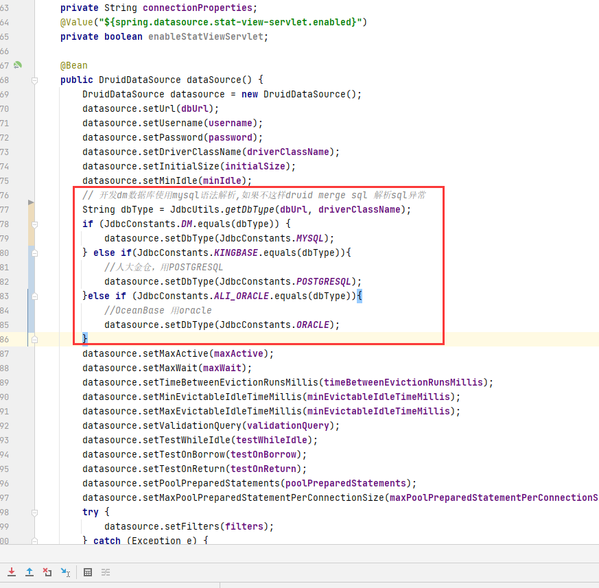 com.alibaba.druid.sql.parser.ParserException: syntax error, error in :‘desc limit ?‘, expect ...