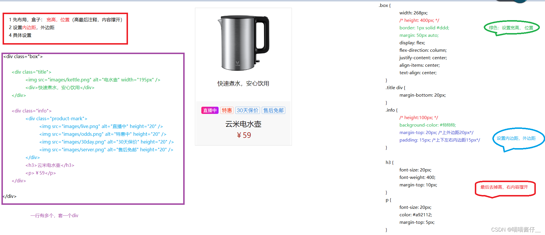 Css 小案例css侧边产品展示 Csdn博客 