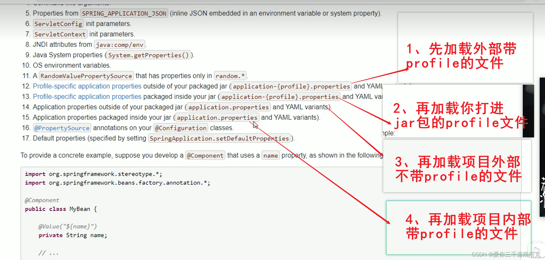 Springboot之内部配置加载顺序和外部配置加载顺序springboot类之间导入需要先后顺序 Csdn博客