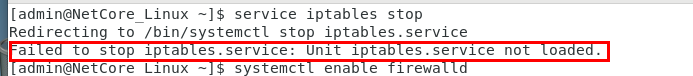 CentOS 7 uses (service iptables stop / start) to close / open the ...