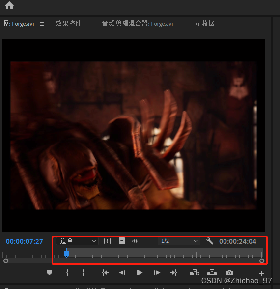 【PR 基础】利用标记入点和标记出点选择源视频中的一段作为素材_pr标记出入点后怎么截取视频-CSDN博客