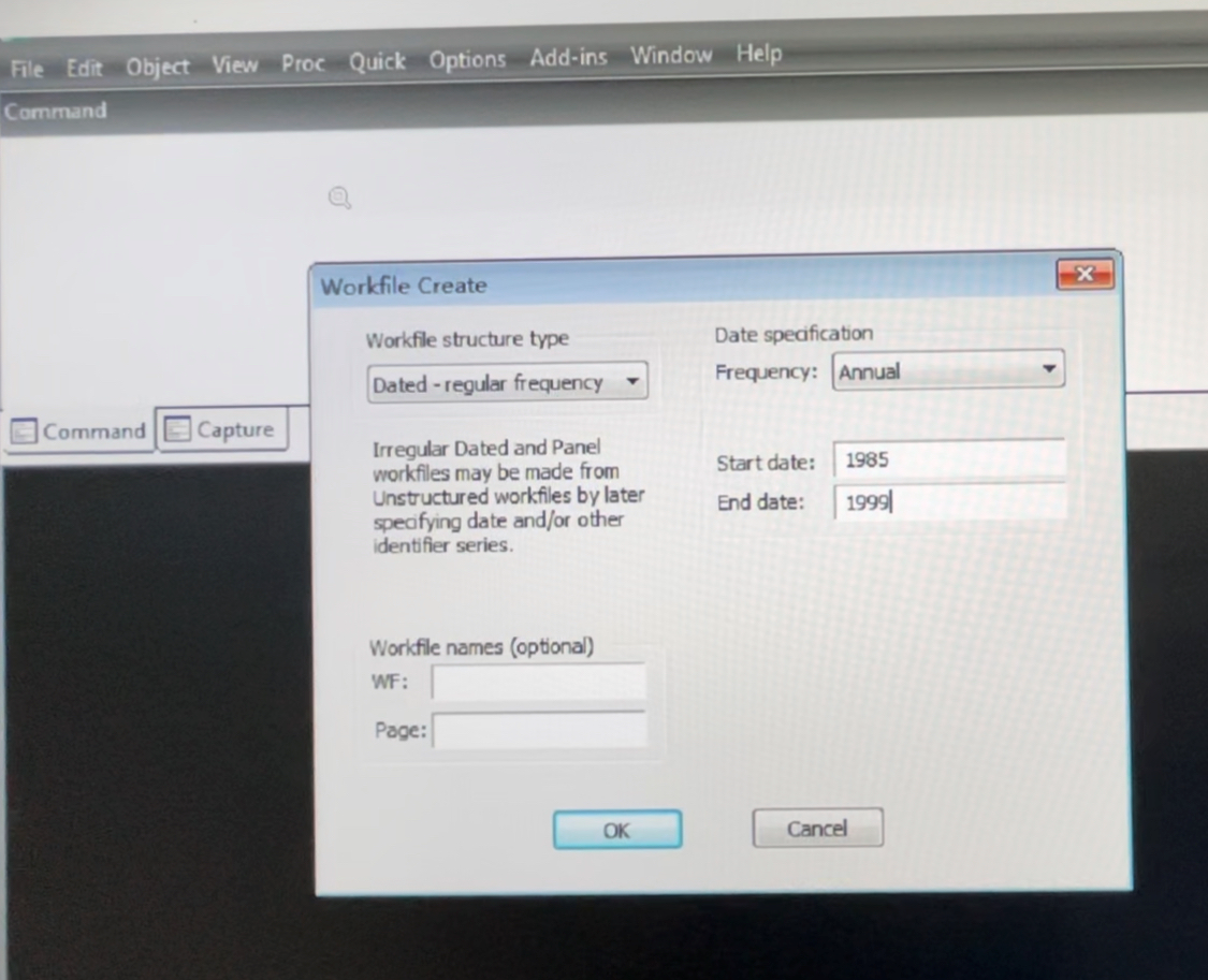 Eviews软件工具——线性回归模型（超详细版本）_eviews线性回归-CSDN博客