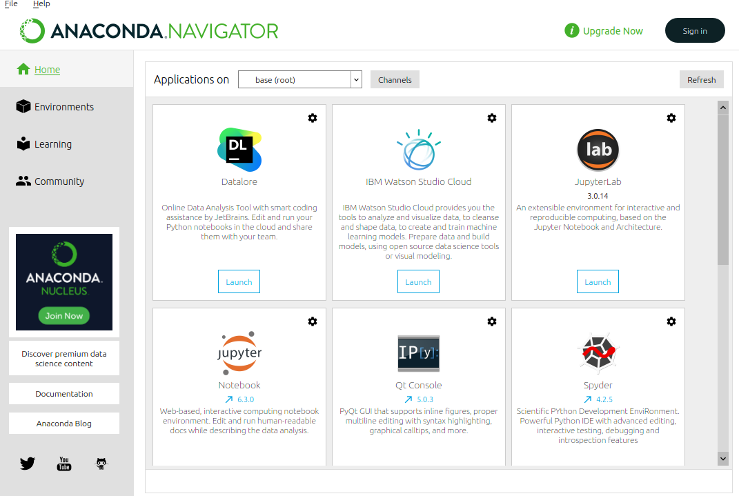 Ubuntu中启动Anaconda图形界面anaconda-navigator_怎么打开conda图形界面-CSDN博客