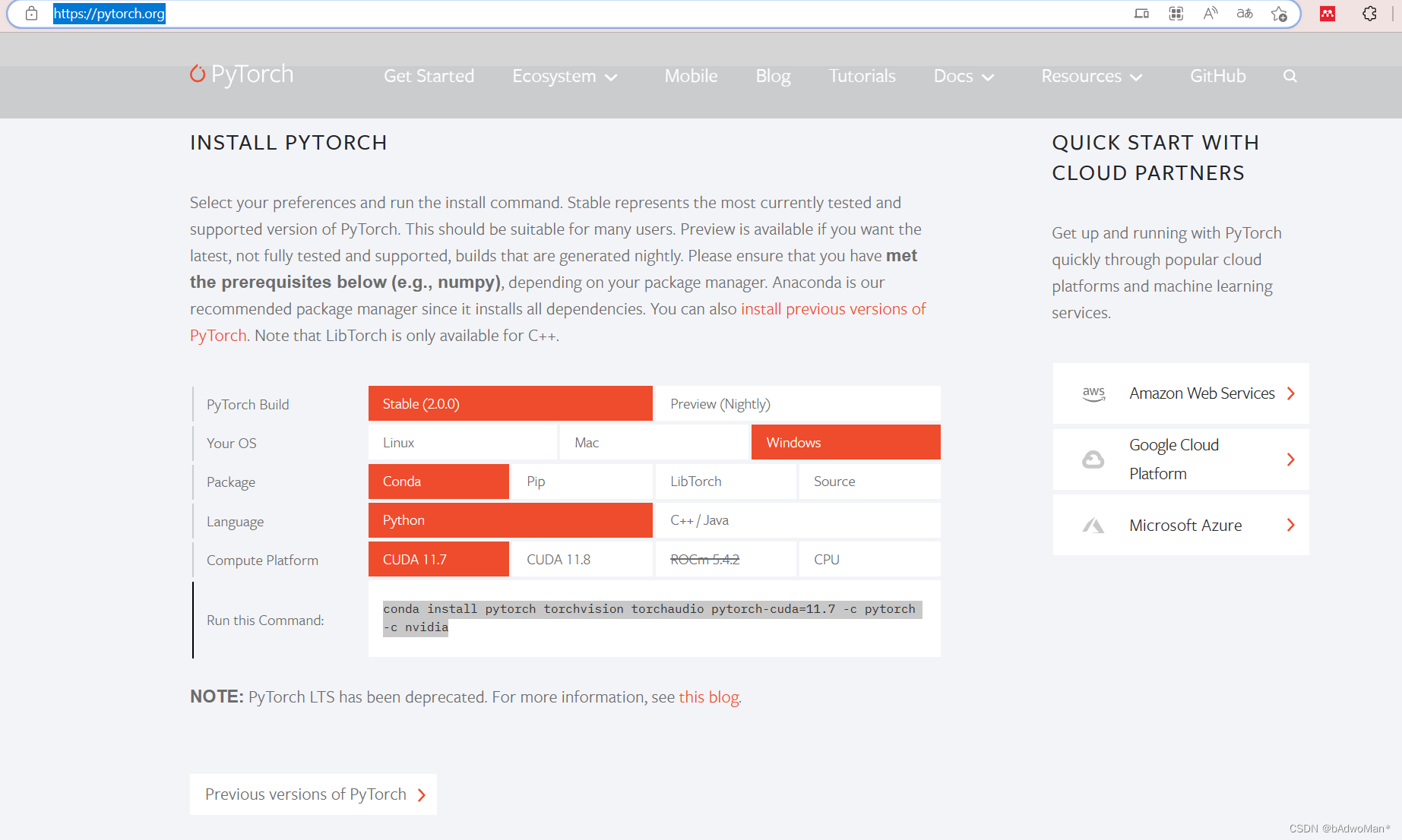 pytorch安装（anaconda管理 | 安装后报错没有torch | 解决方案_anaconda没有torch-CSDN博客