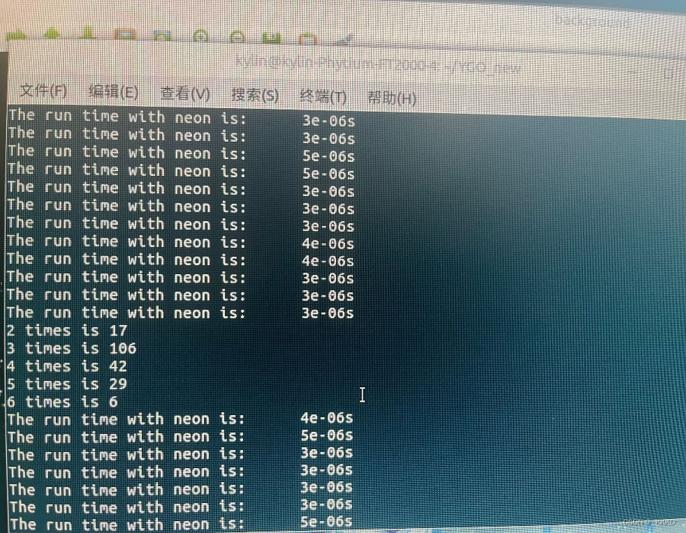 有关NEON并行加速优化的两个实例_neon加速-CSDN博客