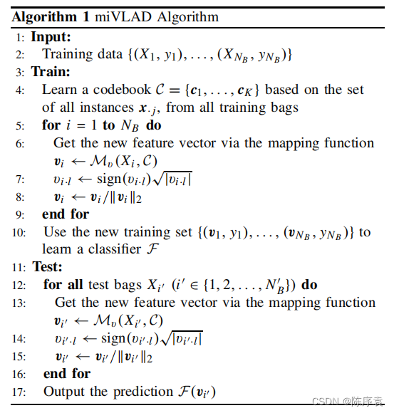 【论文阅读】scalable Algorithms For Multi Instance Learningmivlad 多示例 Csdn博客