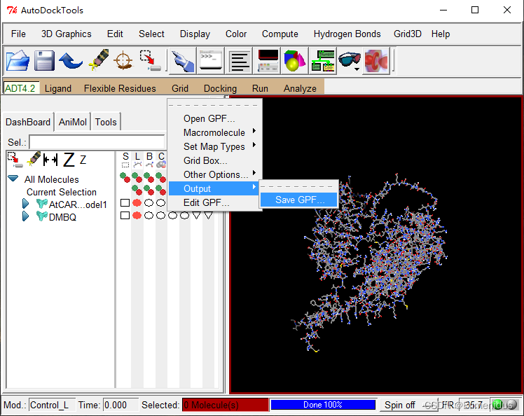 【实用教程】使用Autodock进行蛋白-小分子对接_sdf转化为pdb文件-CSDN博客