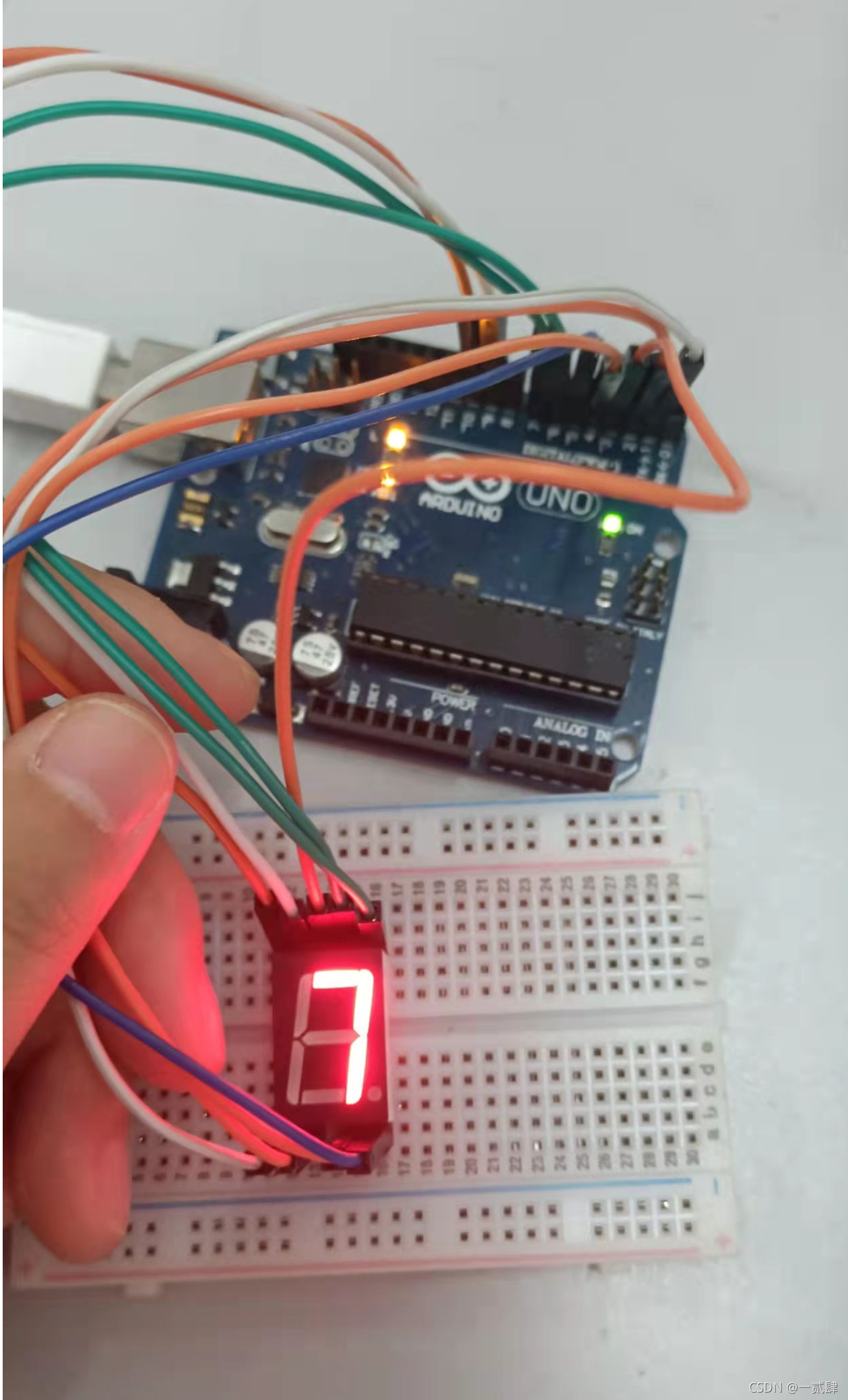 Arduino 1位数码管设计 (自增函数)arduino 数据加1 Csdn博客 4761