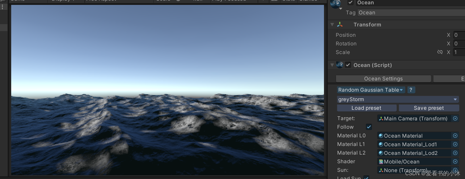 【小沐学Unity3d】Unity插件之海洋模拟Ocean_Community_Next_Gen_unity mobile ocean-CSDN博客