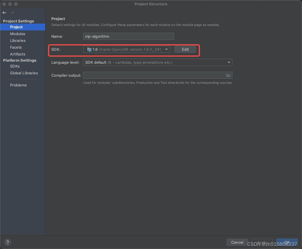 idea如何设置java SDK_打开项目 配置sdk idea-CSDN博客