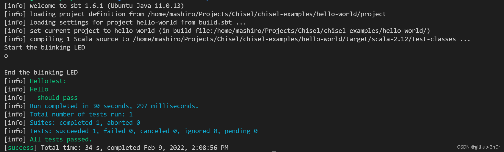 Chisel教程——02chisel环境配置和第一个chisel模块的实现与测试 Csdn博客