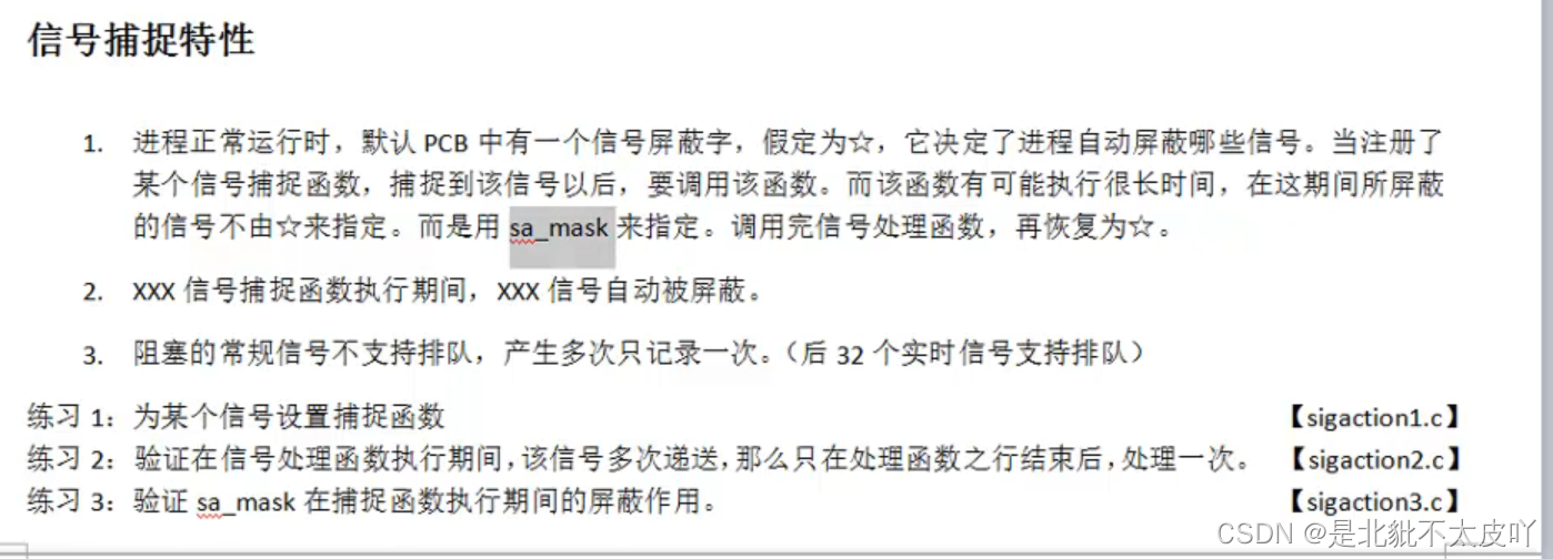 Linux系统编程之信号的捕捉linux Sigaction 注册多个信号 Csdn博客