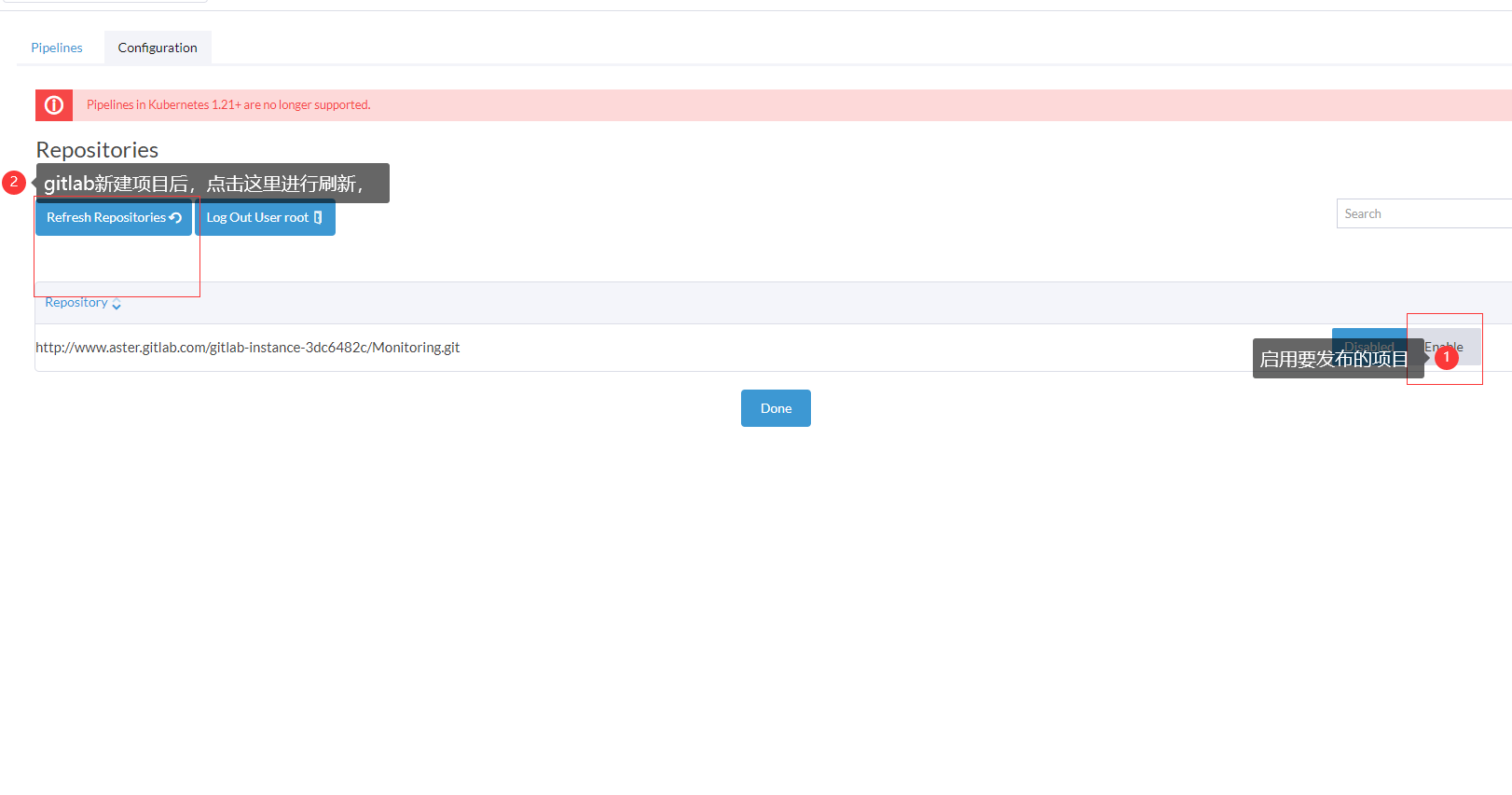 Rancher2.6启用pipeline,配置gitlab代码仓库,配置harbor私有仓库_rancher pipeline-CSDN博客