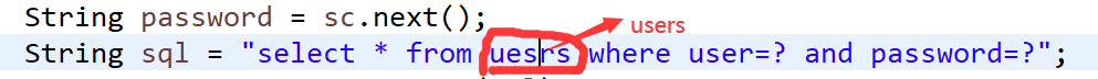 com.mysql.jdbc.exceptions.jdbc4.MySQLSyntaxErrorException: Table ‘student.uesrs‘ doesn‘t exist ...