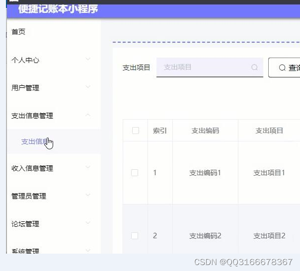 微信小程序 Java家庭个人收支理财记账本springbootspringboot记账小程序项目购买 Csdn博客
