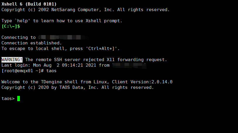 TDengine服务器与客户端安装_tdengine 客户端_知恩于心丶dz的博客-CSDN博客
