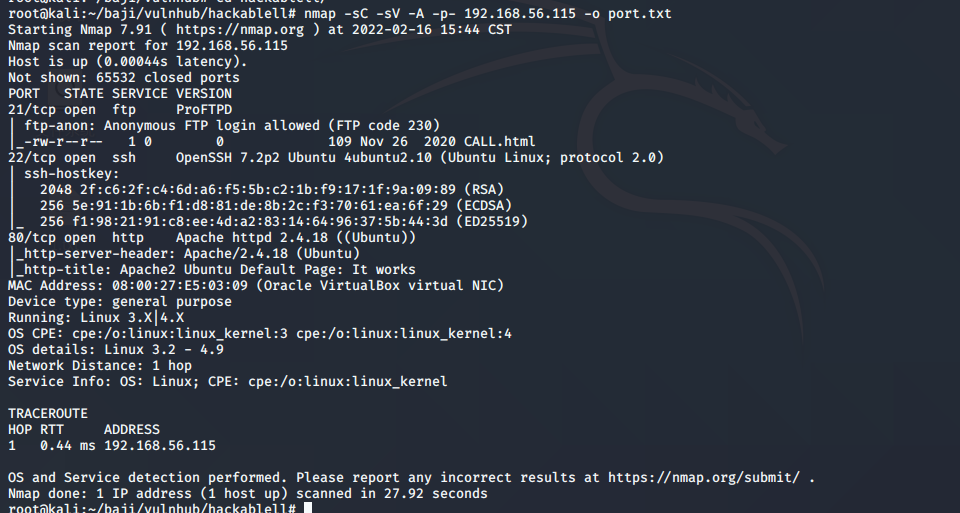 靶机练习 No.24 Vulnhub靶机hackable-ii ftp匿名访问+上传马+网页运行 反弹shell sudo python3.5提权_传上传马-CSDN博客