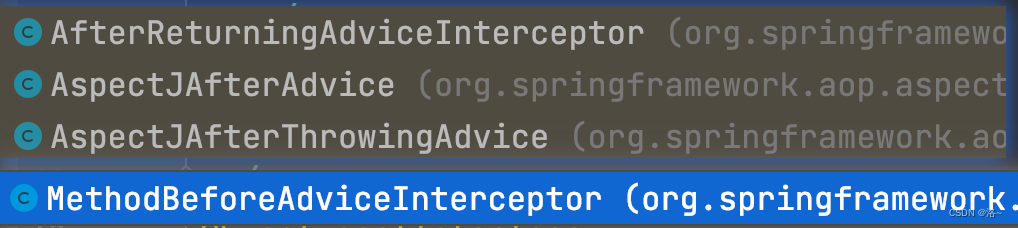 Spring源码之AOP实现_aop 代码-CSDN博客