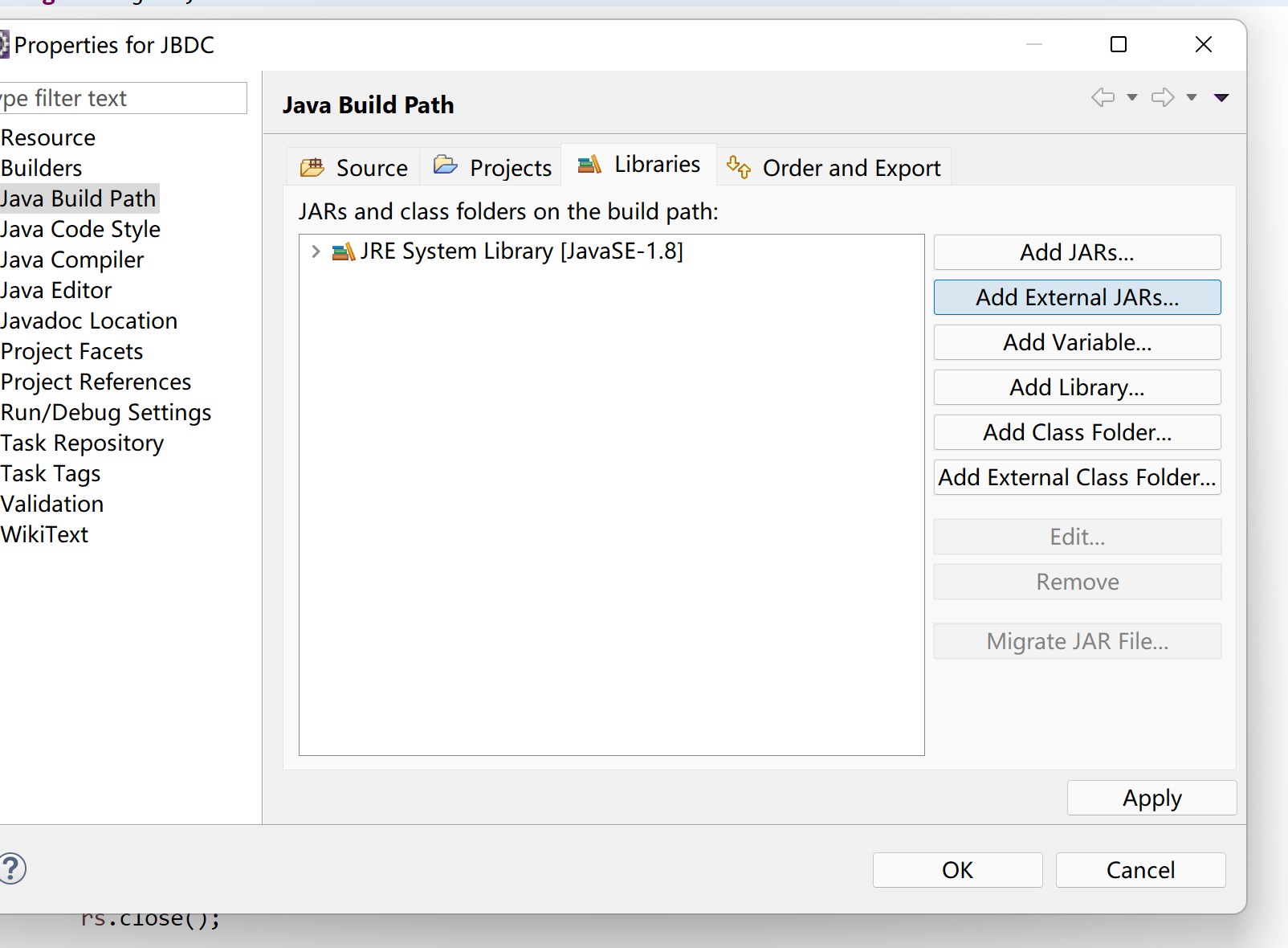 eclipse连接MySQL8.0数据库-CSDN博客