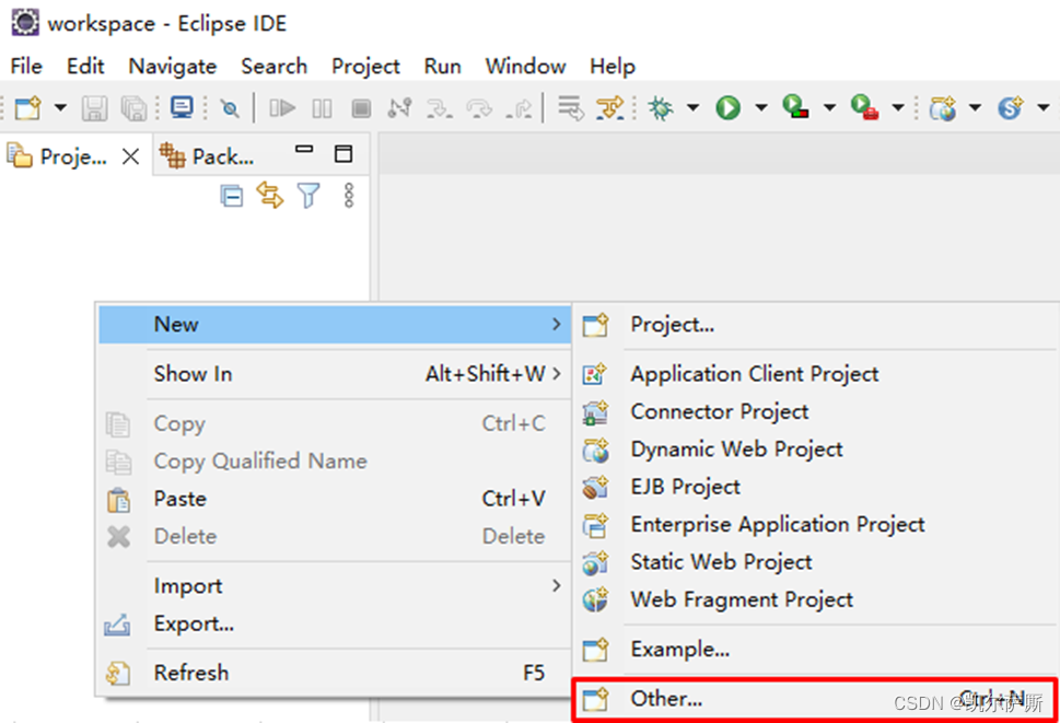 Eclipse创建JavaWeb项目_凯尔萨厮的博客-CSDN博客