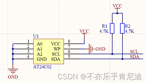 C51学习笔记 10.AT24C02_24c02上拉电阻-CSDN博客