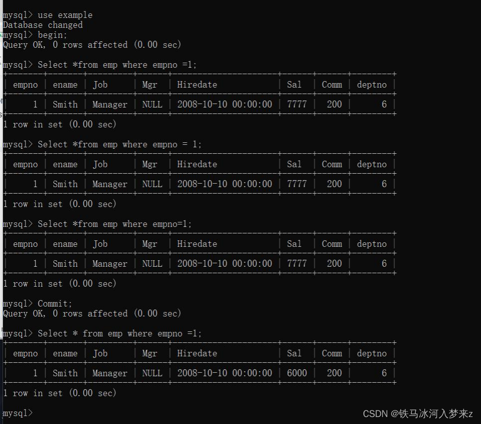 数据库实验e6 Serialazable Level Simulation Csdn博客