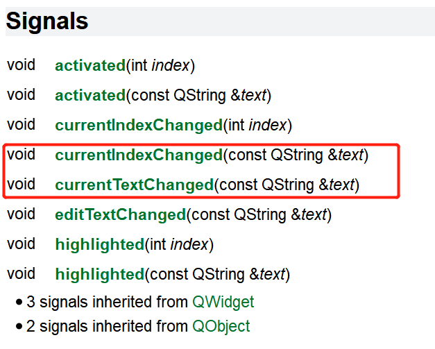 QT QComboBox中的currentIndexChanged信号重载编译报错（...无法将参数2从“overloaded-funtion“转化为“const char ...