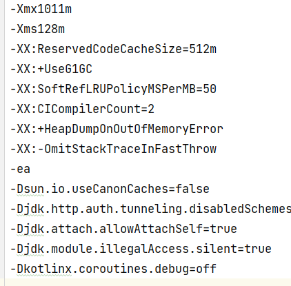 IDEA报错Error occurred during initialization of VM GC triggered before VM initialization completed ...