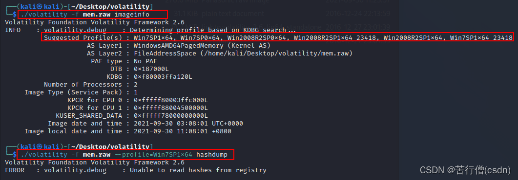 内存取证 && volatility工具（持续更新）_内存镜像.raw-CSDN博客