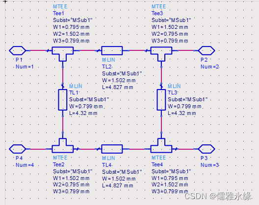 ADS设计仿真3dB微带双分支定向耦合器学习笔记_ads分支线定向耦合器-CSDN博客
