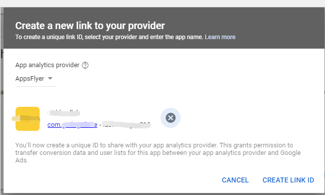 AppsFlyer Research (11) Configuring Google Ads MCC to get LINK ID ...